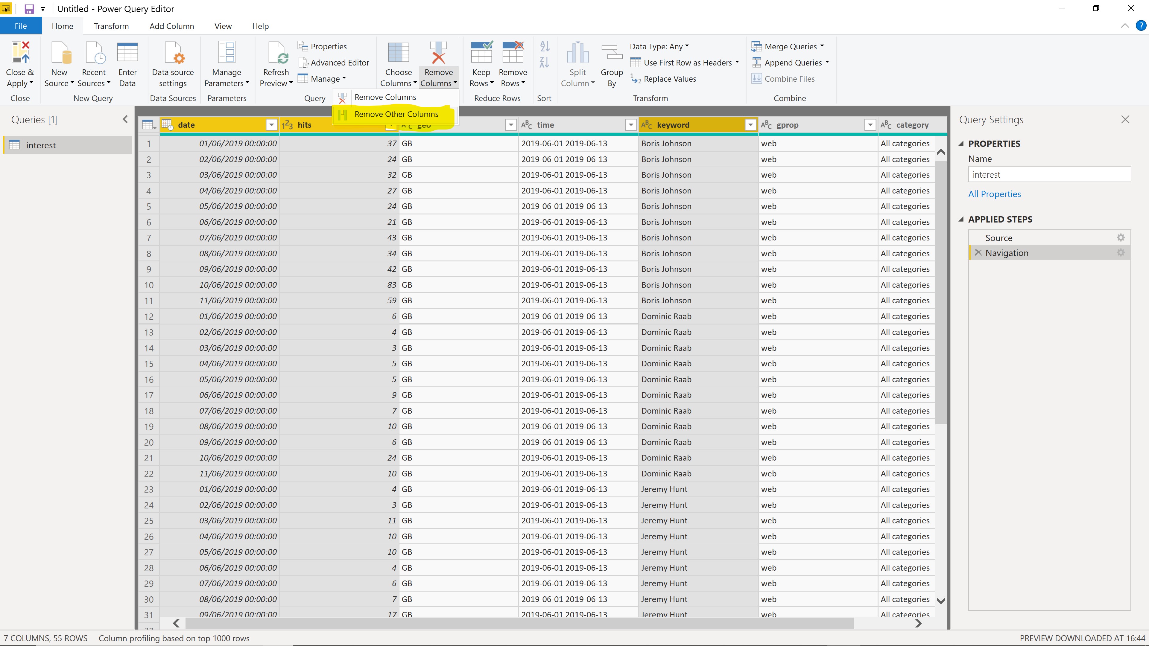 Using An R Dataframe As A Power Bi Source Data Analysis With Lee Hawthorn